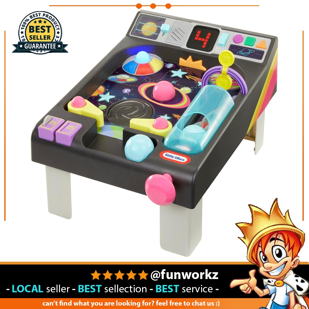 Little Tikes Old School My First Pinball Activity Table, Letters ...