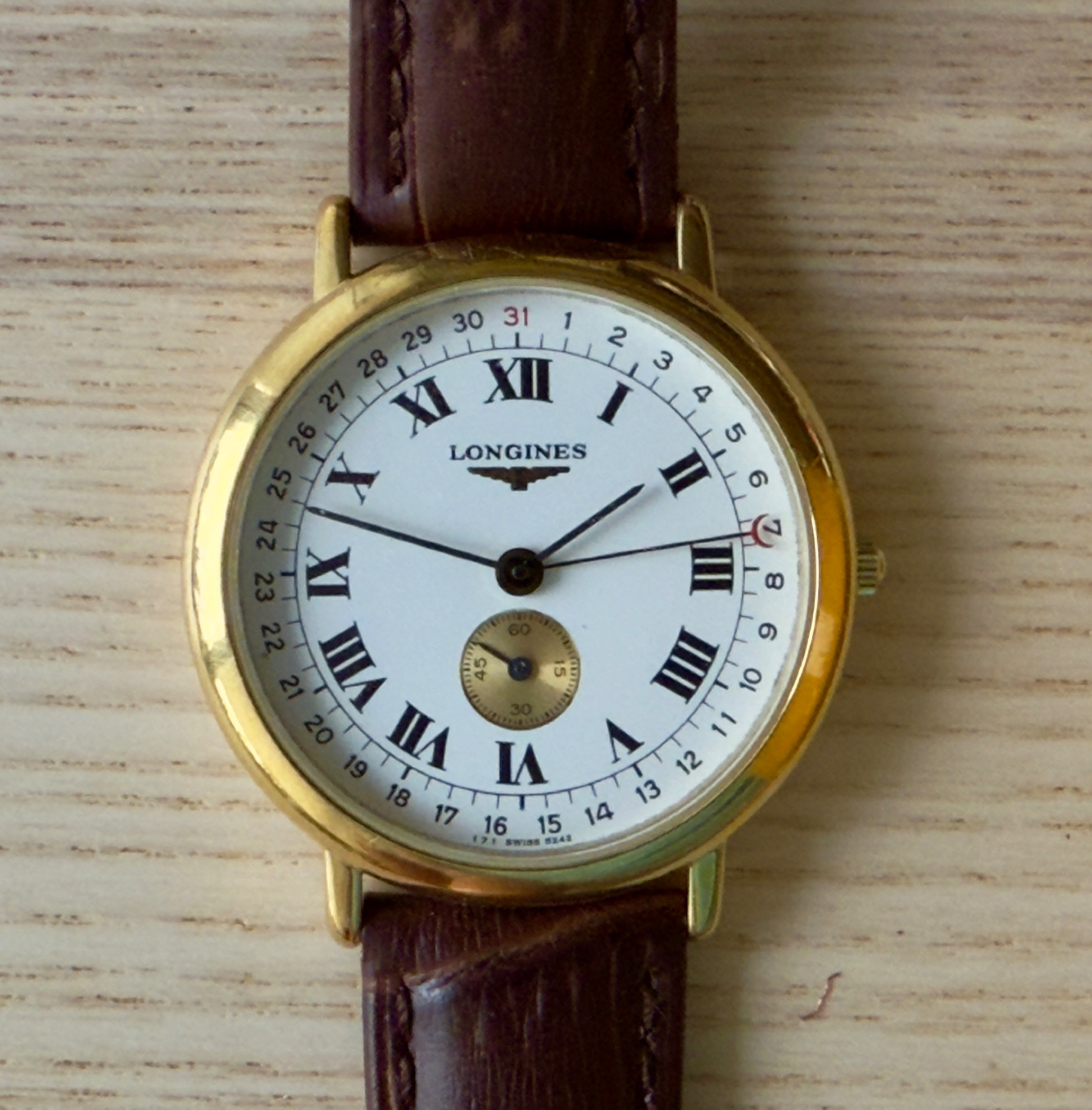 Longines Charleston Pointer Date Dress Watch, Luxury, Watches on Carousell