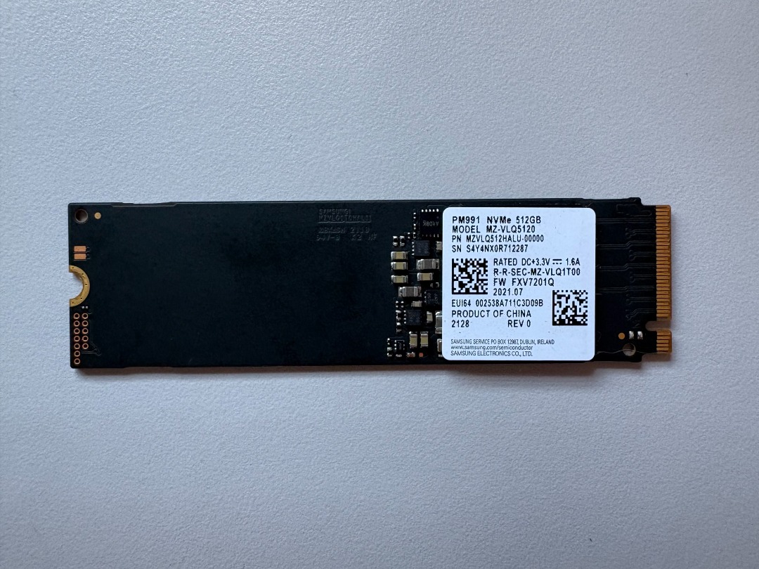 M.2 PCIe NVMe SSD | 512GB, Computers & Tech, Parts & Accessories, Hard ...