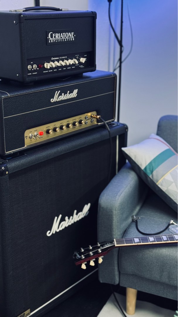 Marshall JTM45 Mkii Reissue Plexi 1987x 30w head, 興趣及遊戲, 音樂、樂器 & 配件, 樂器 ...