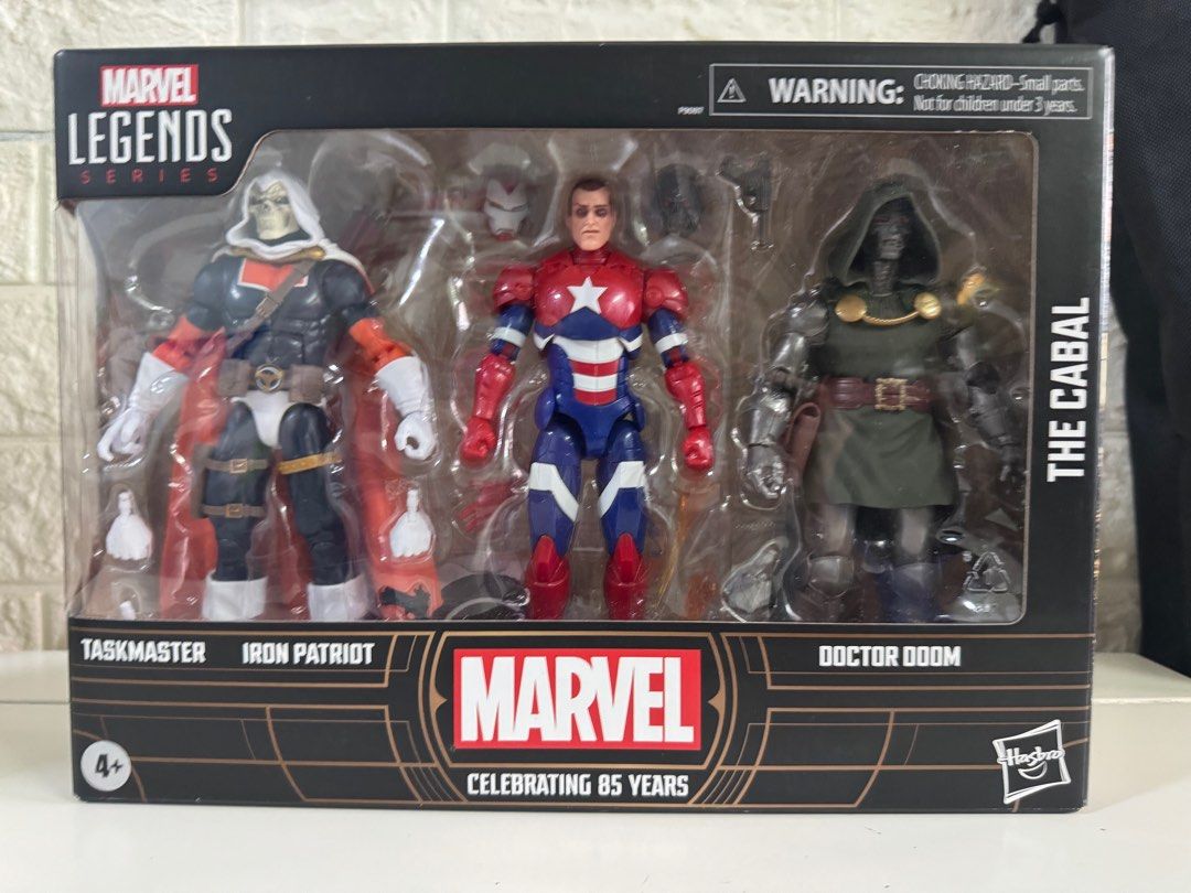 Marvel Legends Cabal 3 Pack Dr Doom Taskmaster Iron Patriot BNIB ...