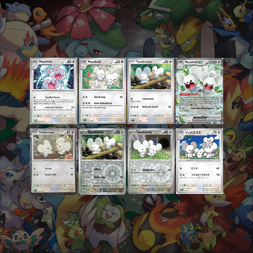 [Maushold / Tandemaus] Pokemon TCG Maushold & Tandemaus Collection ...