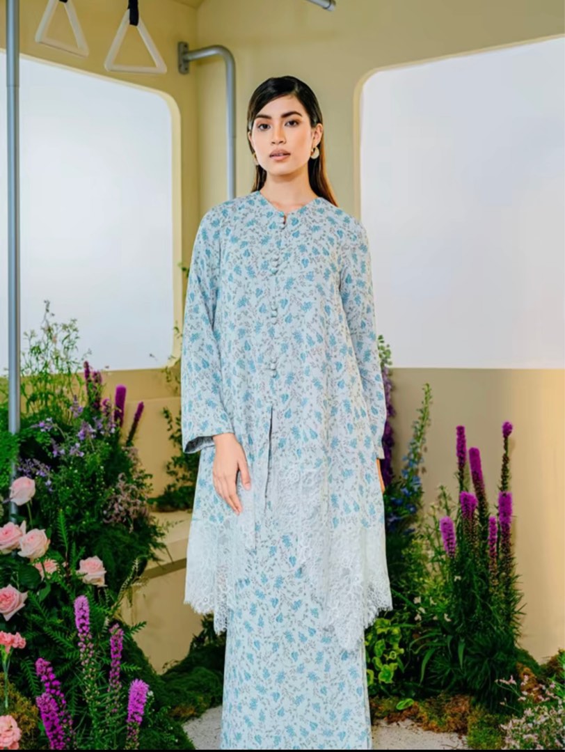 Maya Tunic Modern Kurung Summeraya 2025, Women's Fashion, Muslimah ...