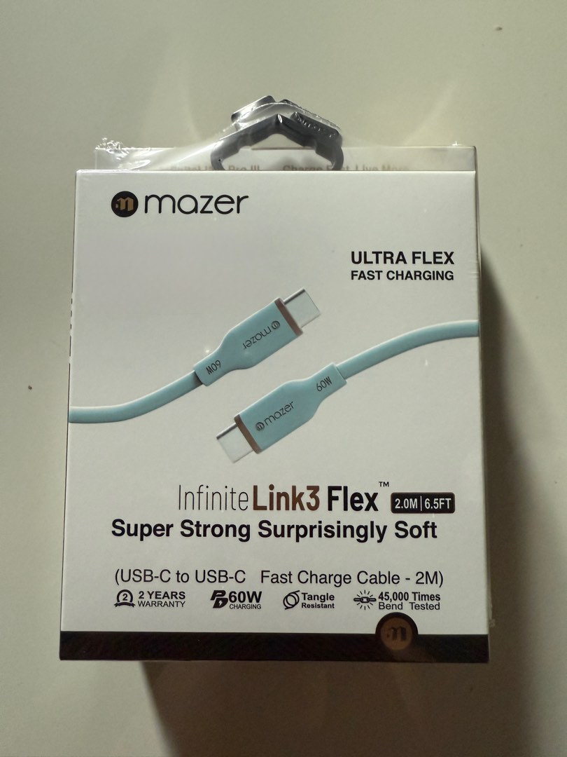 Mazer infiniteLink3 Flex 2M super strong surprisingly Soft infinitelink Pro III slimmer yet ...