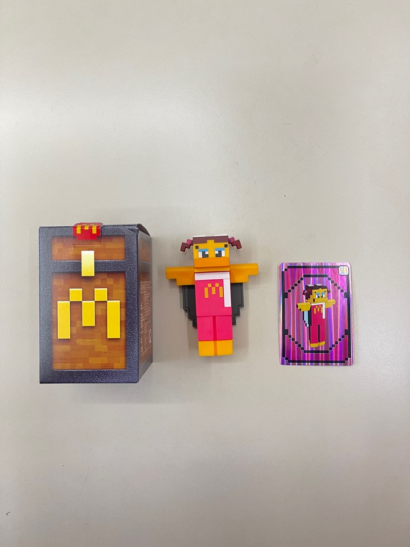 Mcdo Minecraft Movie Toy - Birdie Wings Unused Code, Hobbies & Toys ...