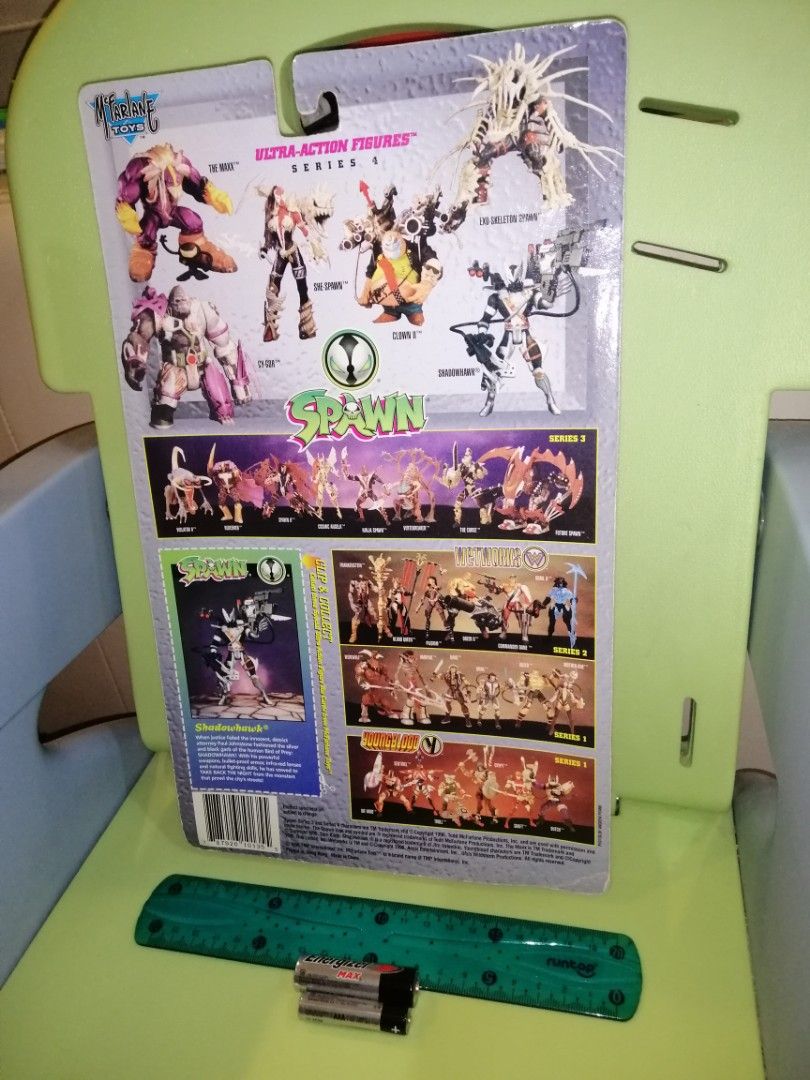 Mcfarlane Spawn Series 4 Shadowhawk MISB Shadow Hawk ancient 80s 90s ...
