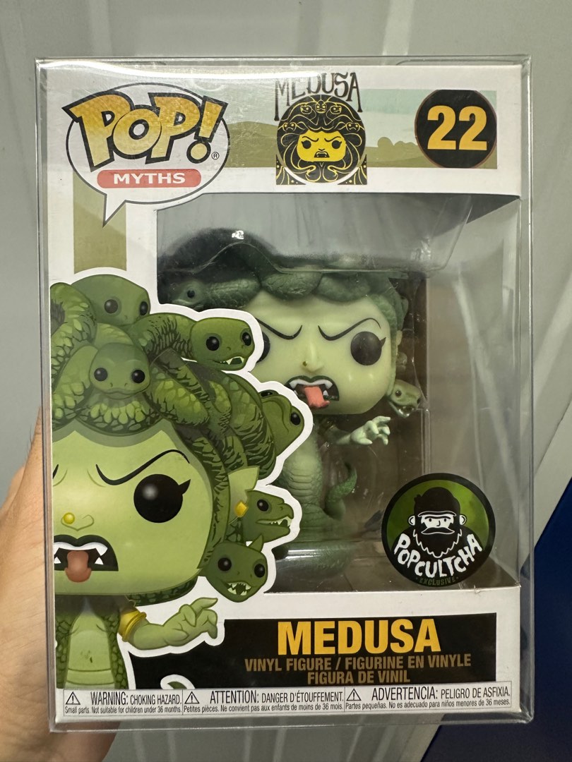 Medusa Myths Funko #22 Popcultcha Exclusive OG Rare Vaulted, Hobbies ...