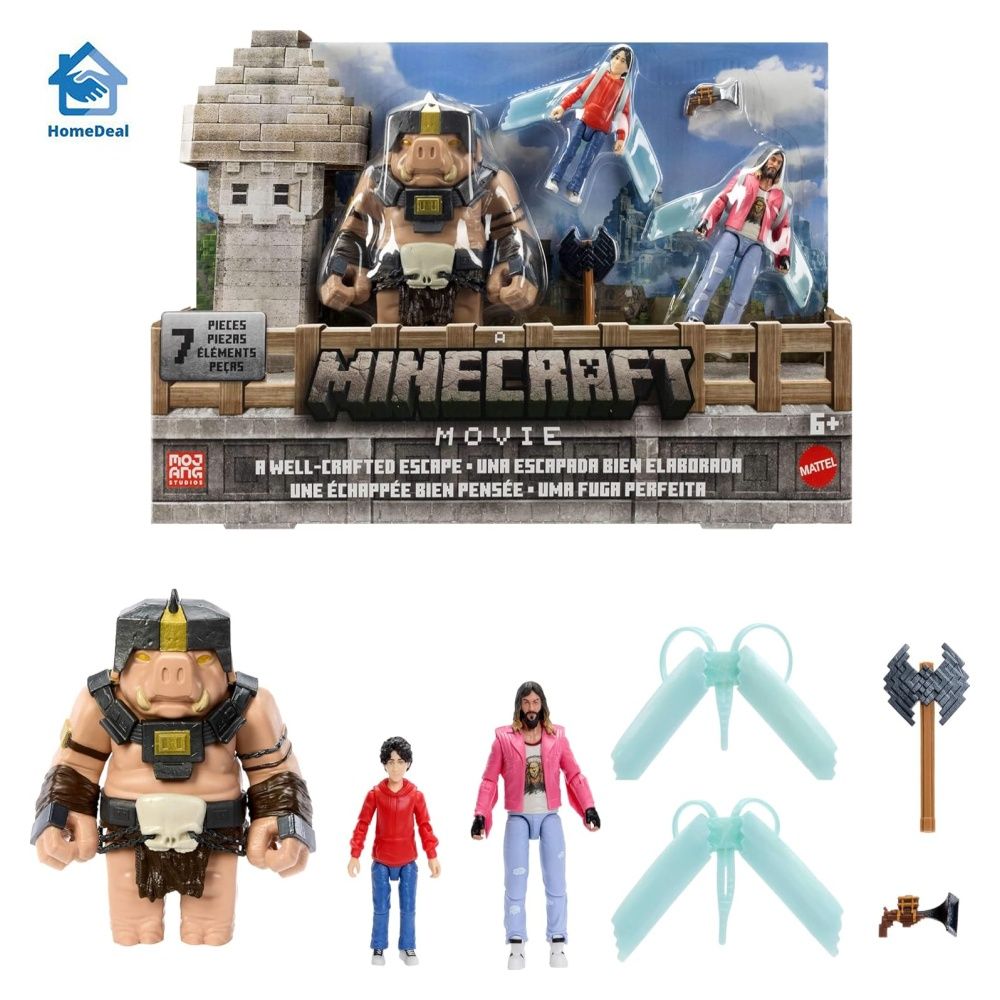 Minecraft JFR69 Movie Core Scale Epic Escape Storypack Action Figure ...