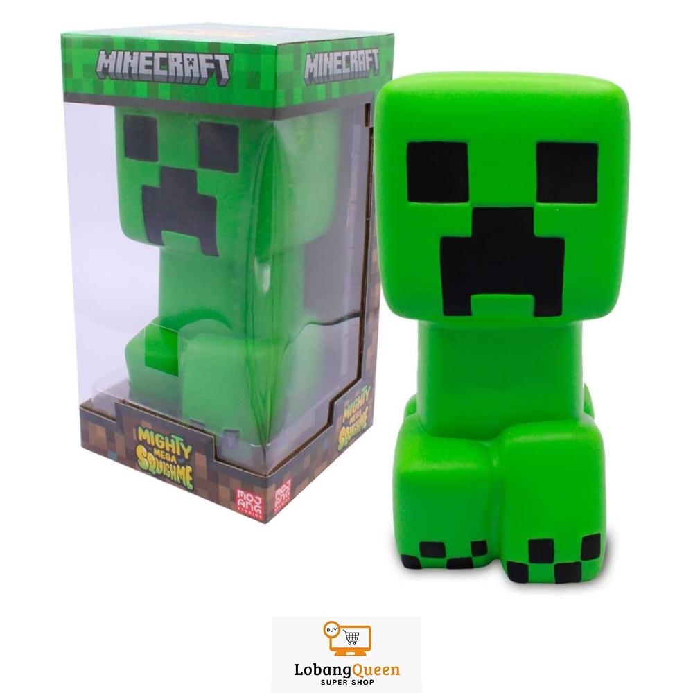 Minecraft Mighty Mega Squishme Creeper, Hobbies & Toys, Toys & Games on ...