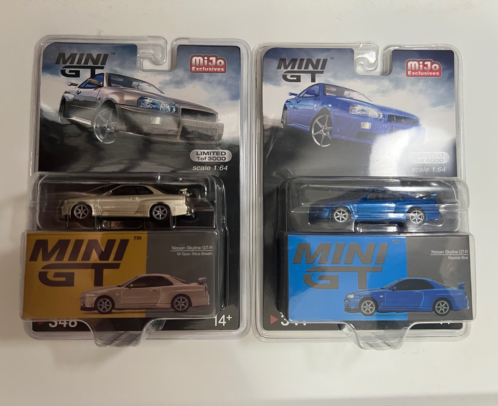 MiniGT R34 Mijo Exclusive, Hobbies & Toys, Toys & Games on Carousell