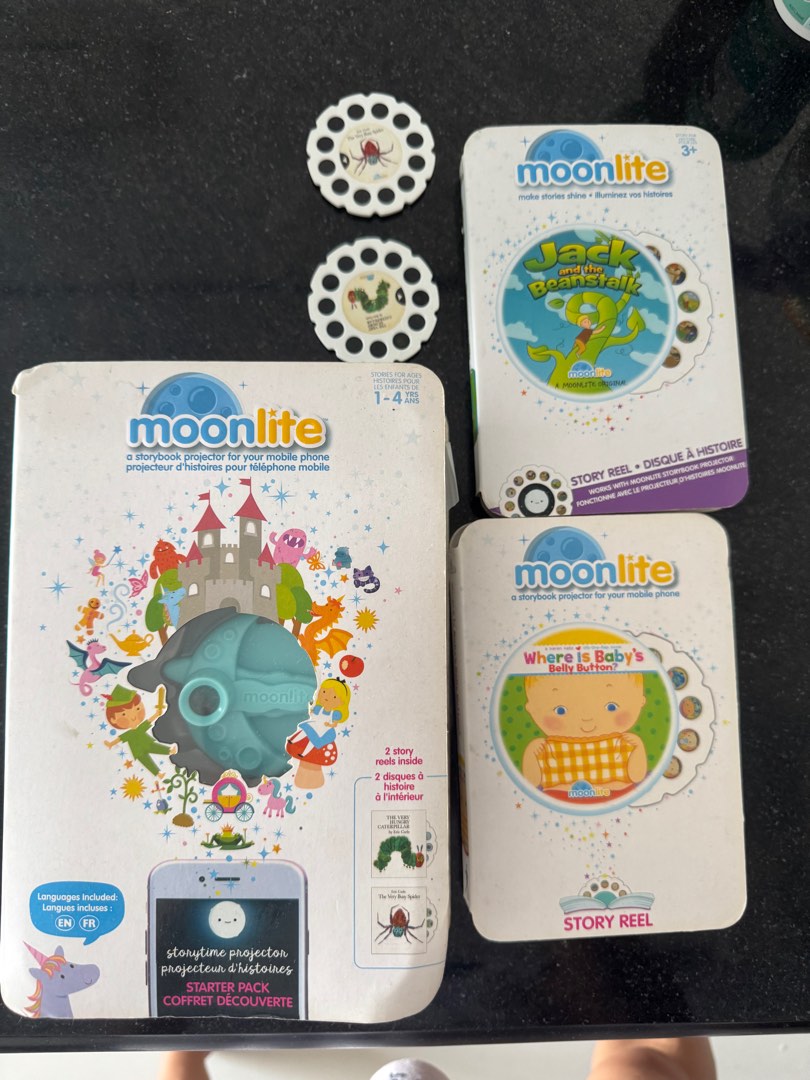 Moonlite story telling projector, Hobbies & Toys, Toys & Games on Carousell