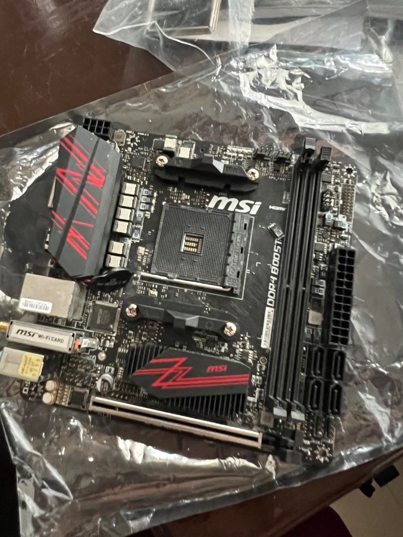 MSI B450I Gaming Plus AC, Computers & Tech, Desktops on Carousell