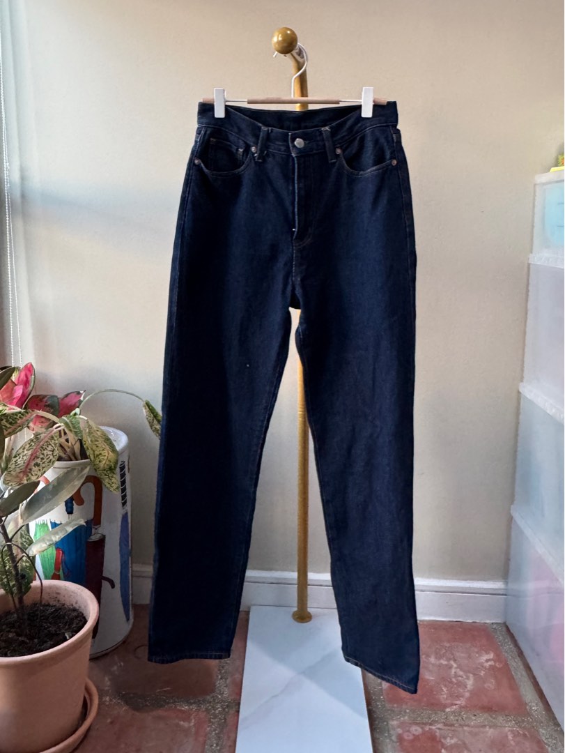 Muji Denim Jeans- Women, Women's Fashion, Bottoms, Jeans on Carousell