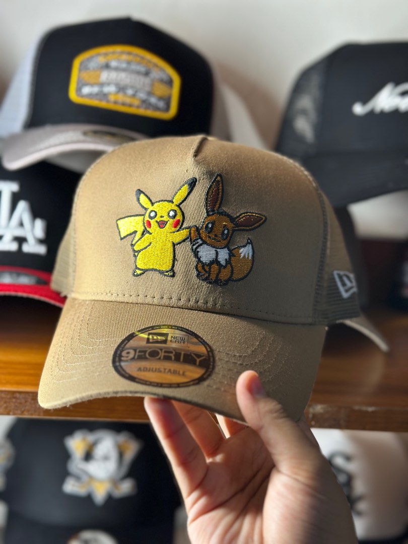 New era collab pikachu, Men's Fashion, Watches & Accessories, Caps ...