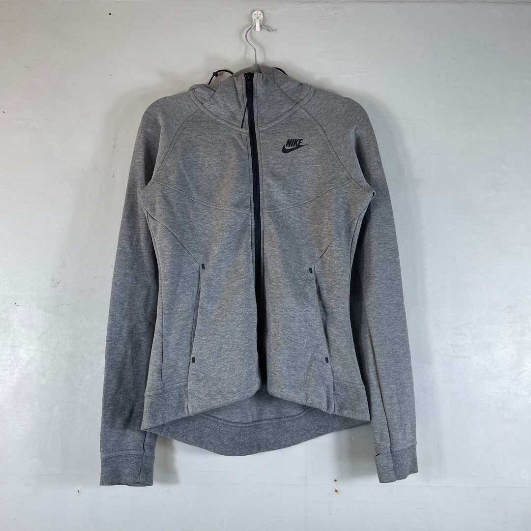 NIKE TECH FLEECE GRAY JACKET, Men's Fashion, Coats, Jackets and ...