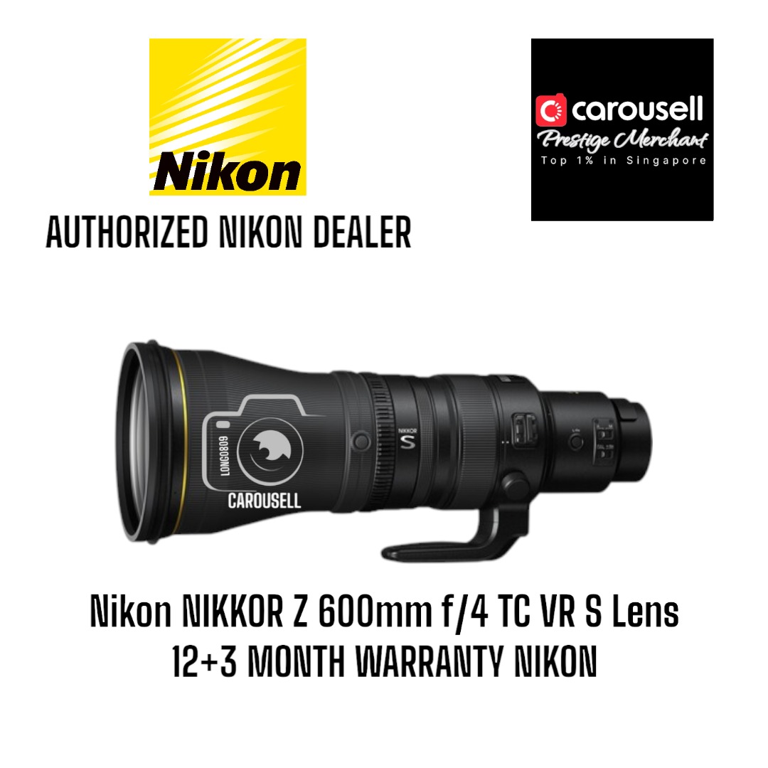 NIKKOR Z 600MM F4 TC VR S / NIKON 600MM F4 TC VR S / NIKON 600F4 / Nikon 600mm f4, Photography ...