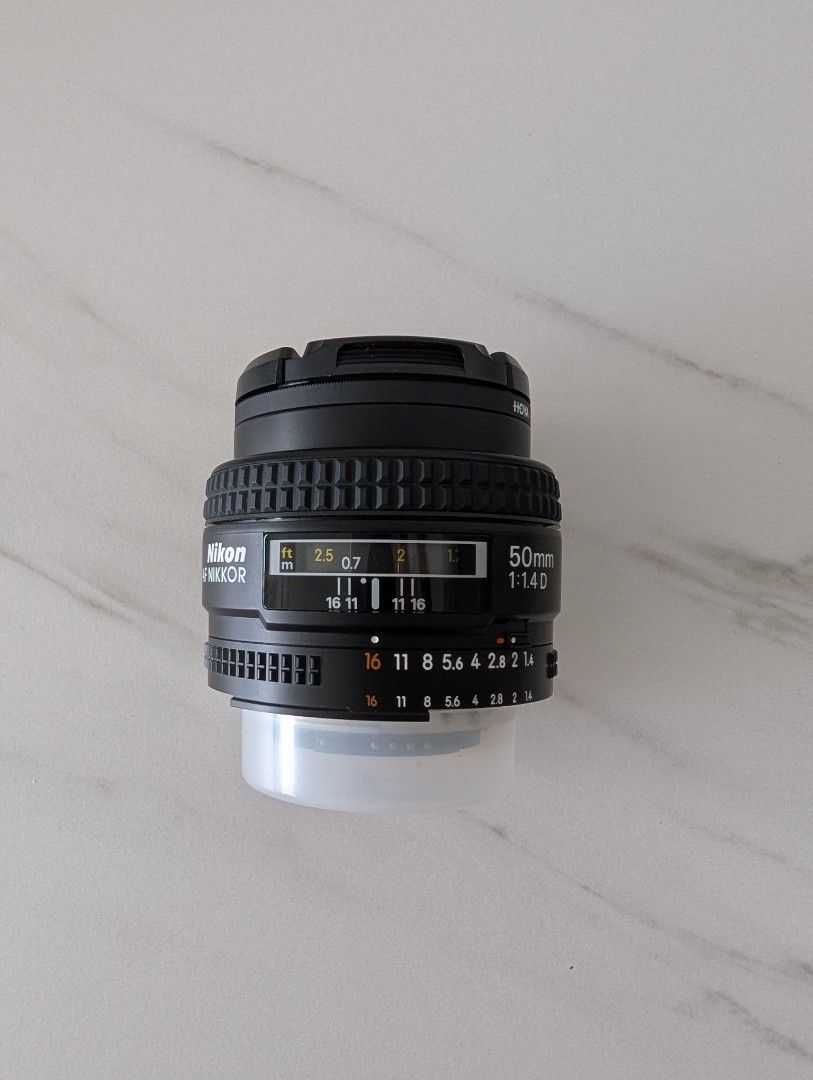Nikon 50mm f1.4 AF-D with original box, Photography, Lens & Kits on ...