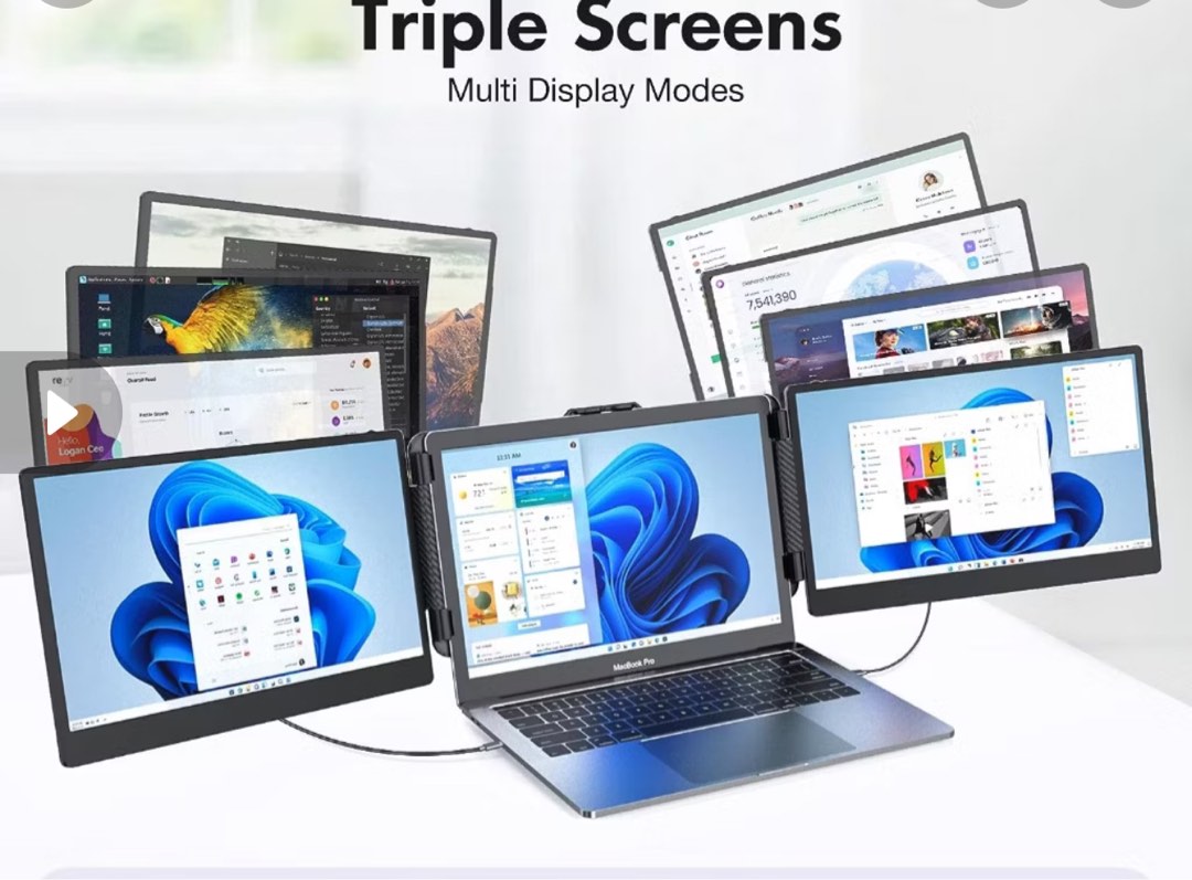 Ofiyaa Dual Screen, Computers & Tech, Laptops & Notebooks on Carousell