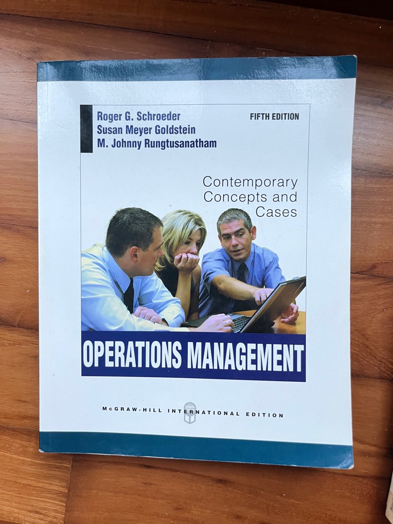 OPERATIONS MANAGEMENT fifth edition, Hobbies & Toys, Books & Magazines ...