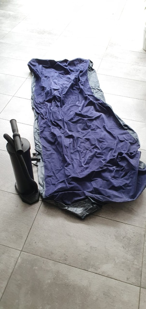 [ORIGINAL] INTEX Big Air Bed Single Airbed [Free Hi-Output Air Pump ...