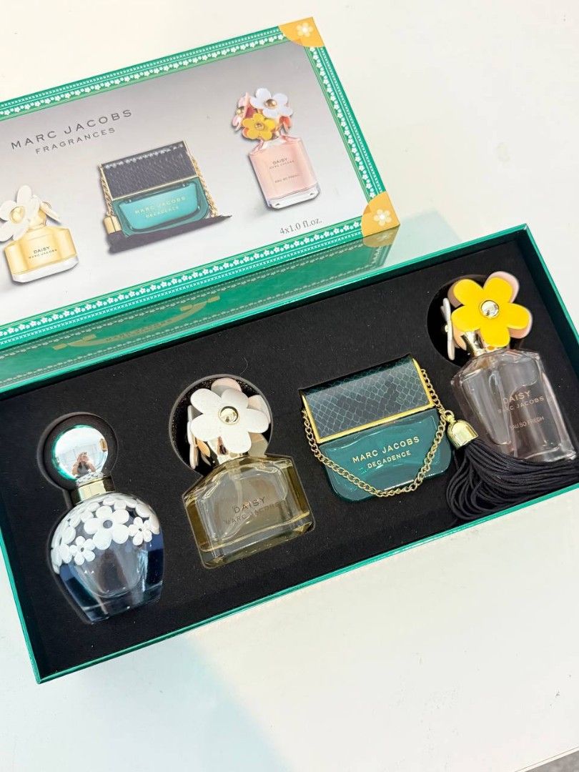 ORIGINAL MARC JACOBS FRAGRANCES GREEN BOX 4IN1 SET (4X30ML), Beauty ...