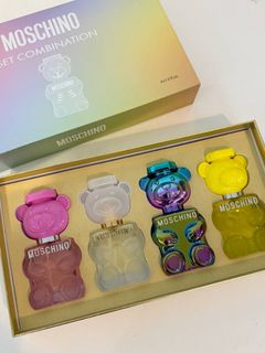 ORIGINAL MOSCHINO SET COMBINATION 4IN1 PINK BOX (4X30ML), Beauty ...