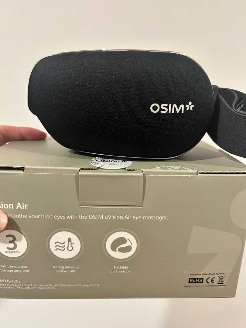 Osim uvision air, Health & Nutrition, Massage Devices on Carousell