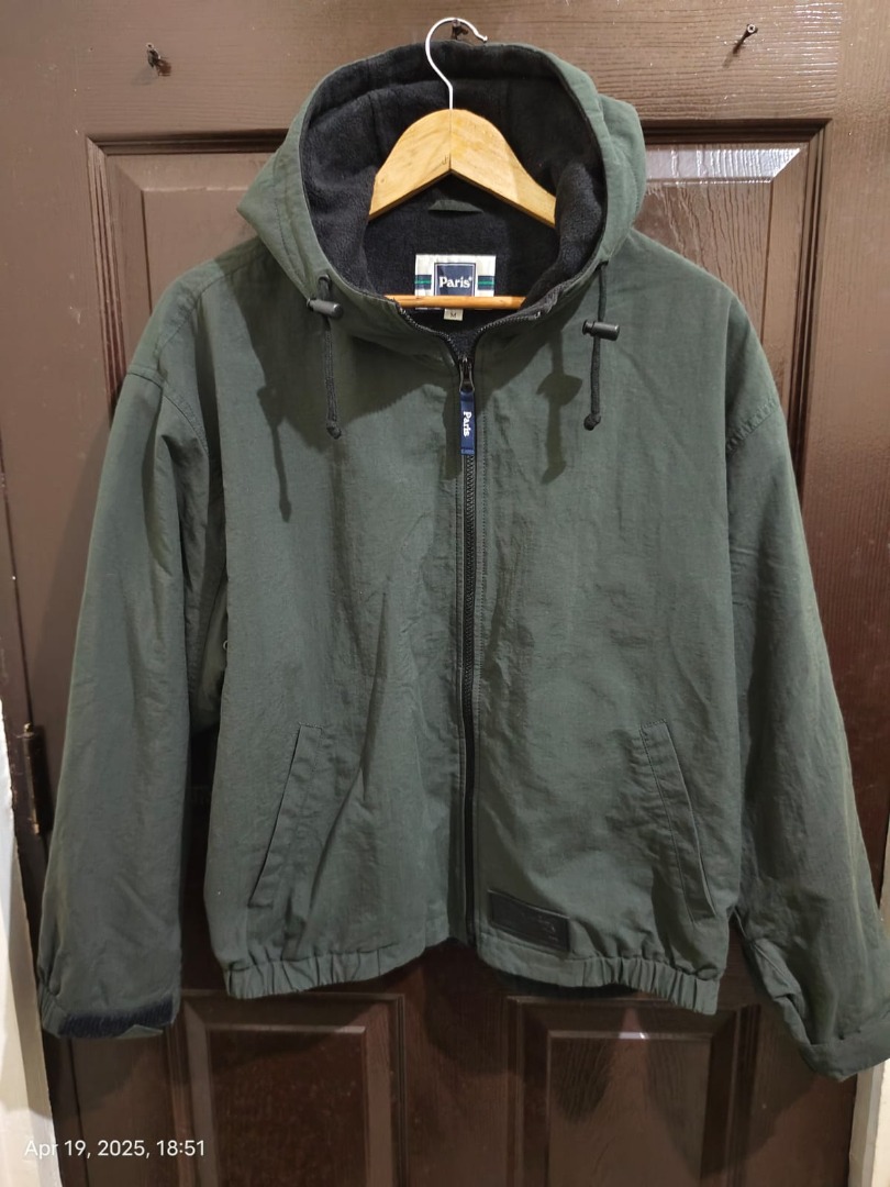 Paris Moss Green Jacket, Men's Fashion, Coats, Jackets and Outerwear on ...