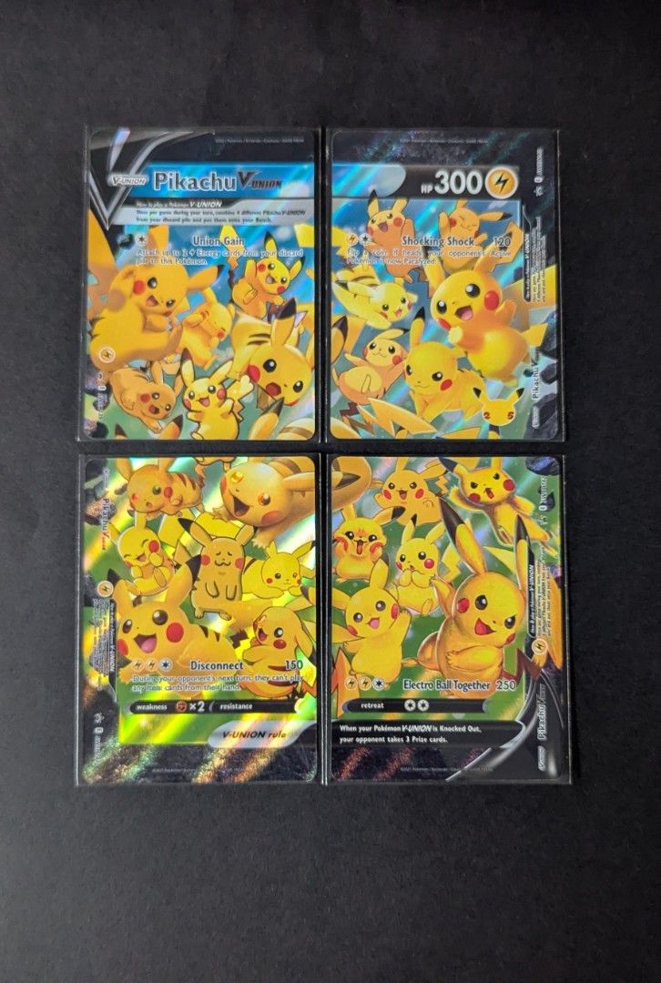 Pikachu V-Union 25th Anniversary Celebrations Promo Pokemon Card Tcg ...