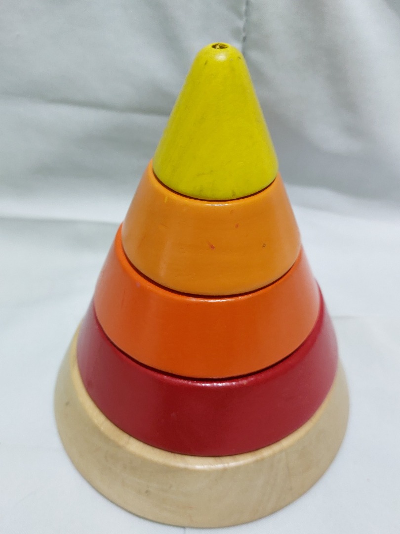 Plantoys Cone Sorting, Hobbies & Toys, Toys & Games on Carousell