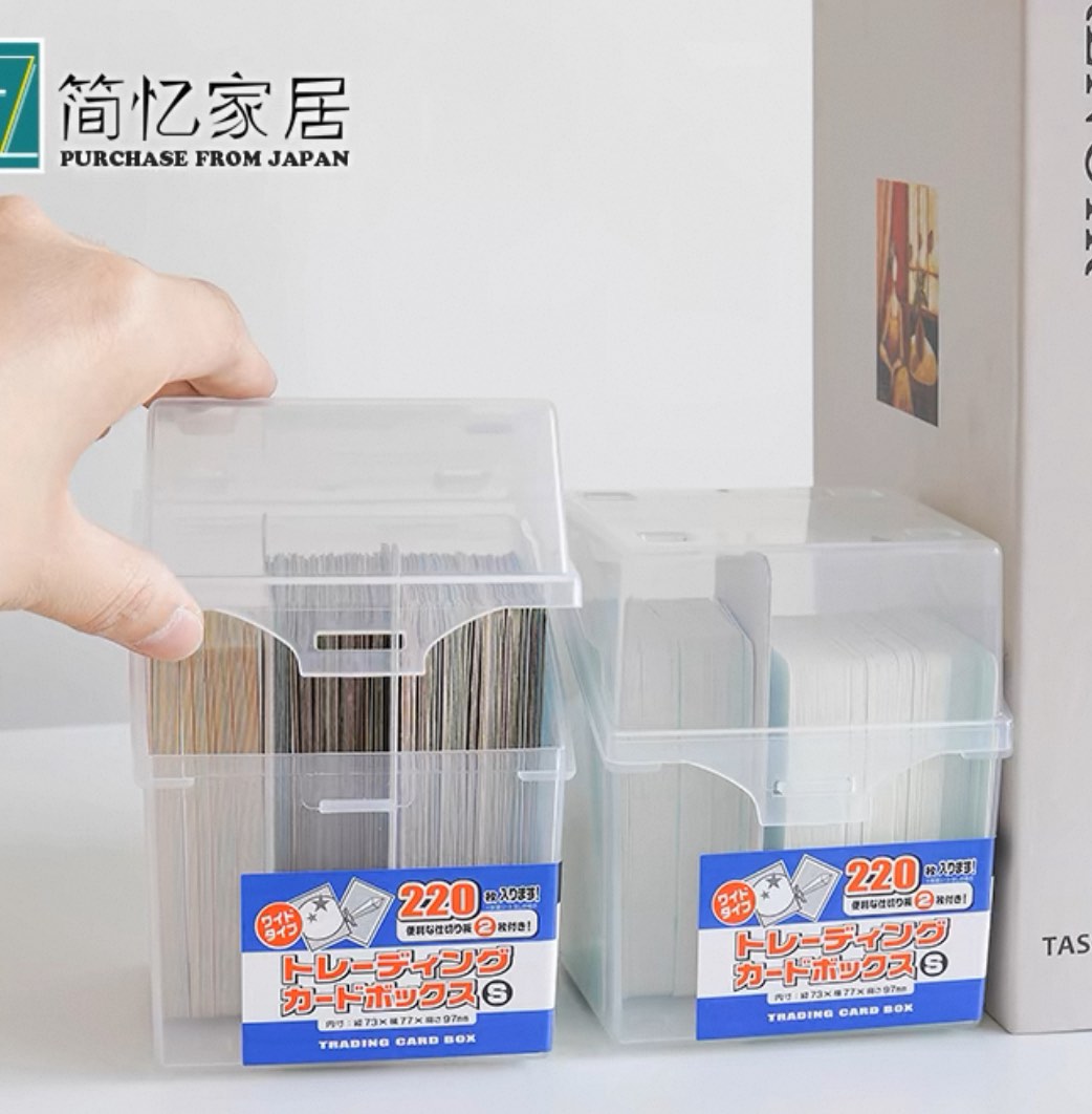 Plastic Card Box, Hobbies & Toys, Toys & Games on Carousell