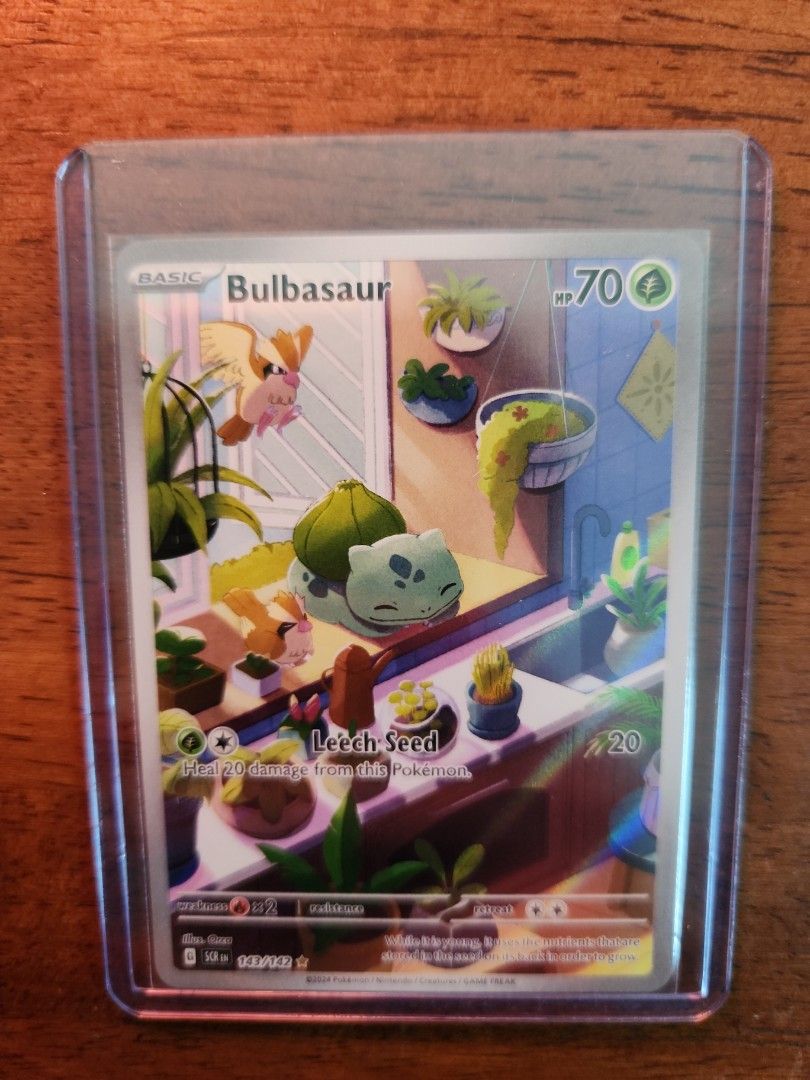 Pokemon TCG - Bulbasaur, Hobbies & Toys, Toys & Games on Carousell