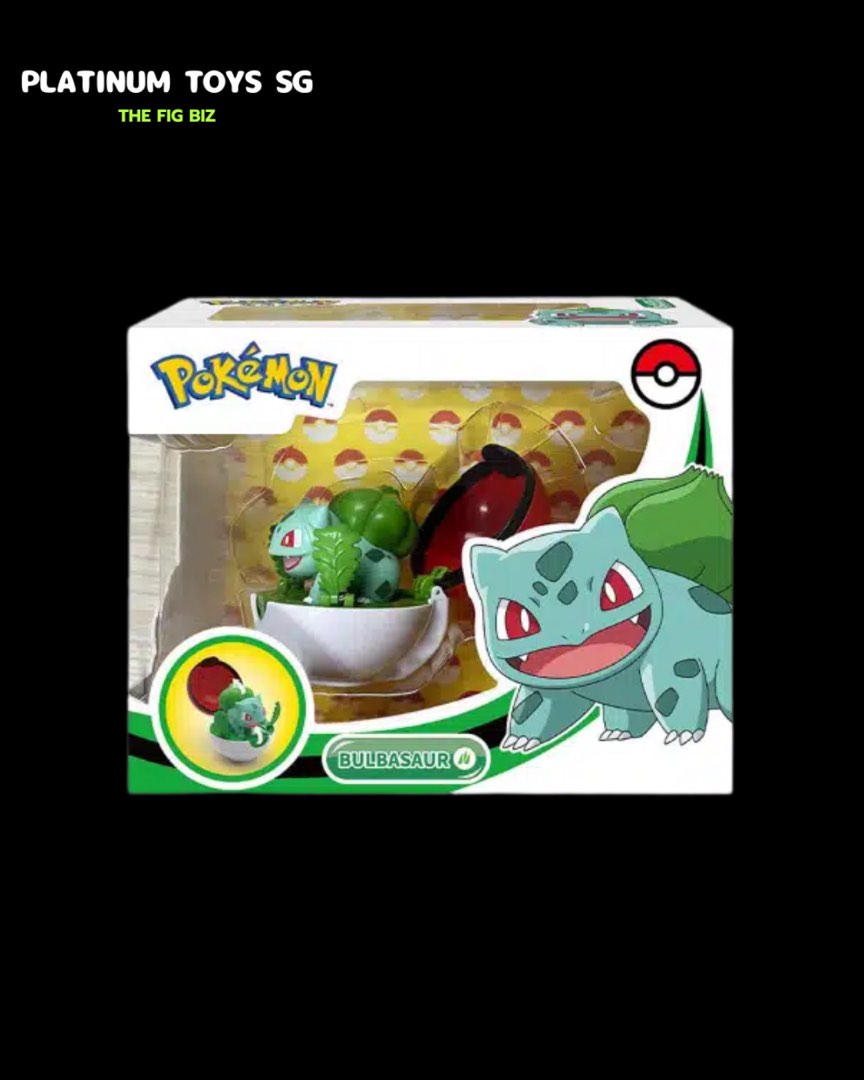 Pokemon! Transform Series Bulbasaur Figure, Hobbies & Toys, Toys ...