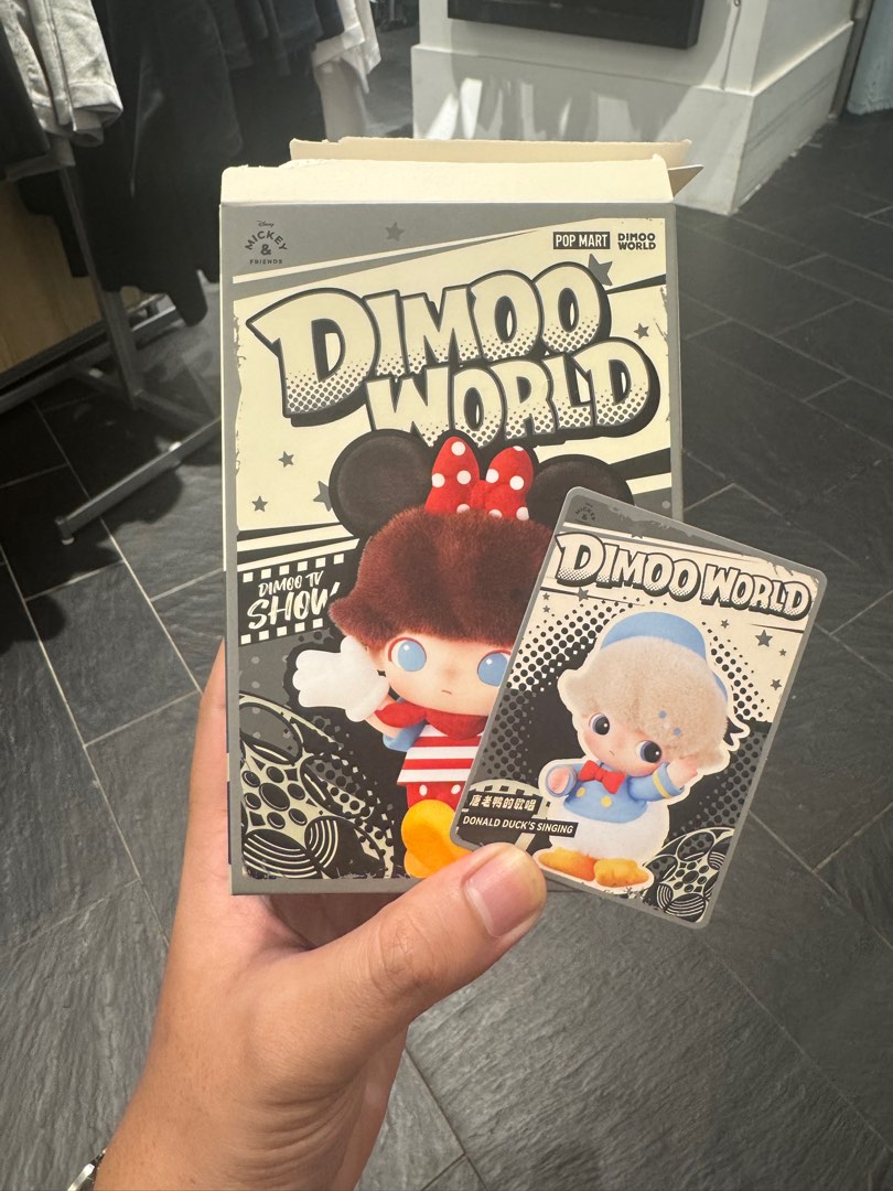 POP MART DIMOO WORLD X DISNEY VINYL PLUSH KEY CHAIN - Donald Duck’s ...