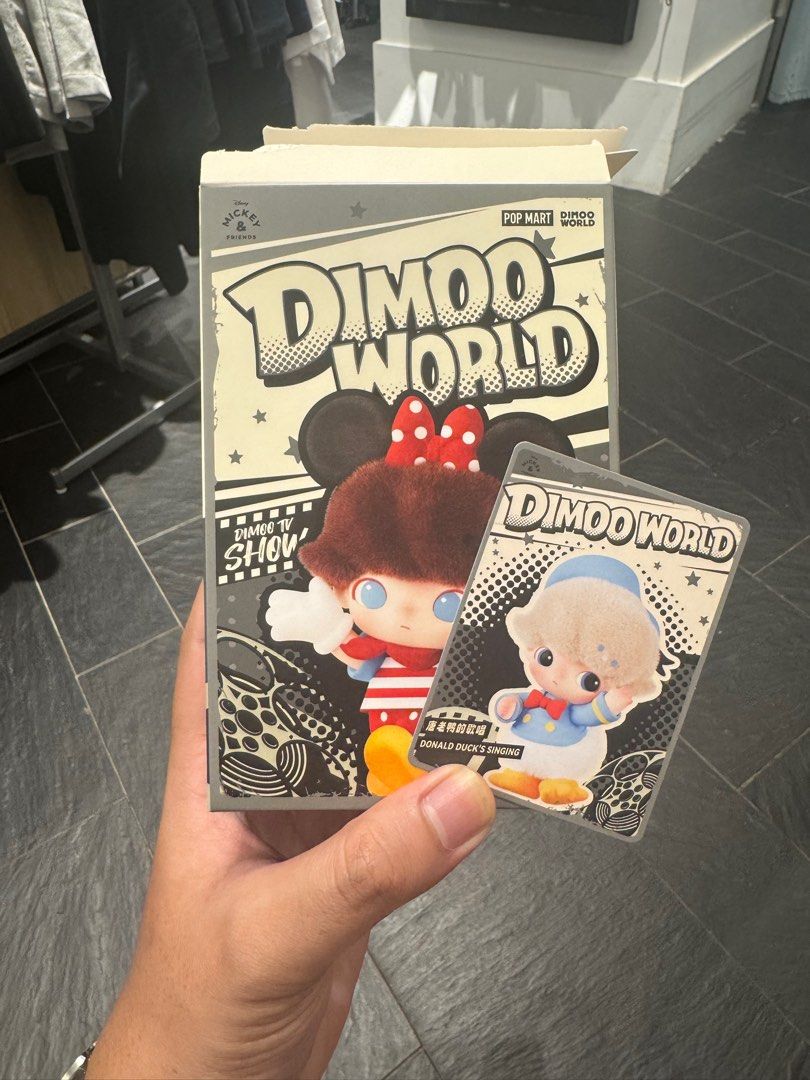 POP MART DIMOO WORLD X DISNEY VINYL PLUSH KEY CHAIN - Donald Duck’s ...