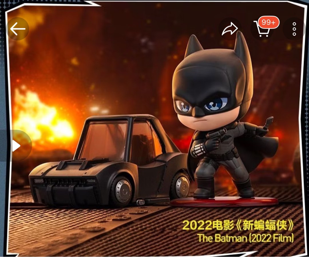 POPMART DC Batman 85th Anniversary Series Figure Genuine Mystery Box ...