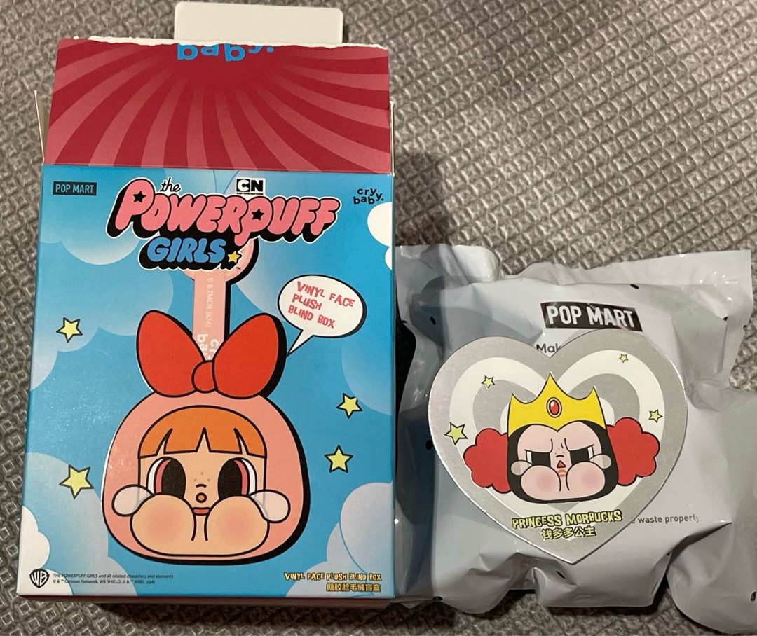 Popmart Powerpuff Girls x Cry Baby Princess Morbucks (Hidden), Hobbies ...
