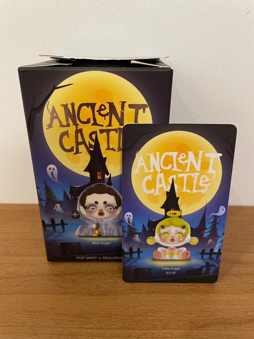POPMART SKULLPANDA Ancient Castle - fake angel, Hobbies & Toys, Toys ...