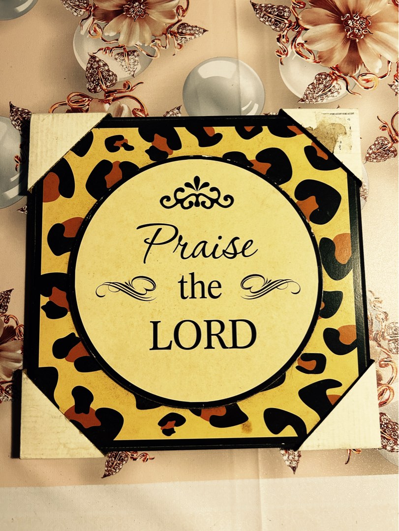 Praise the Lord Frame, Furniture & Home Living, Home Decor, Frames ...