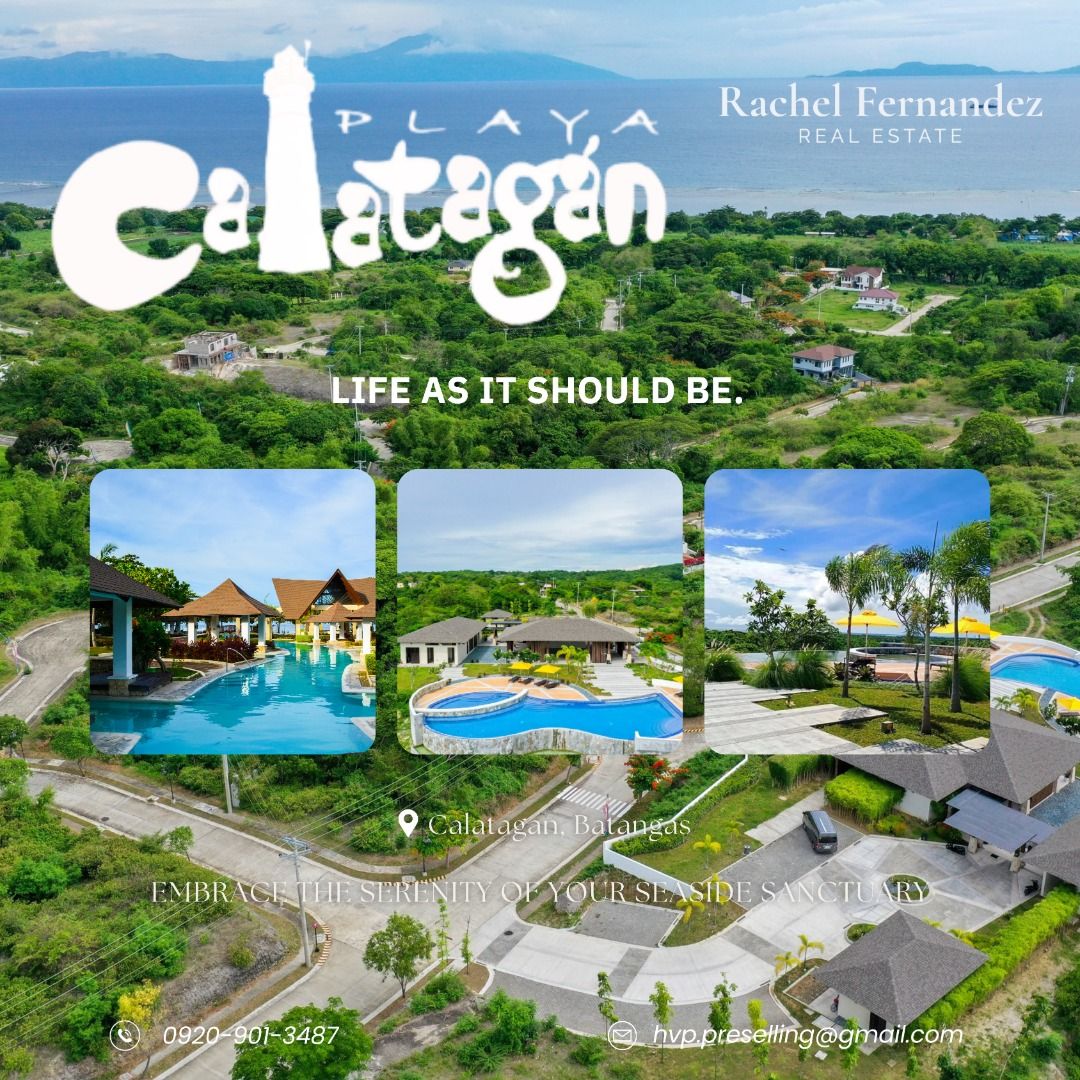 PRE-SELLING: Playa Calatagan by Landco Pacific - Residential Lots ...