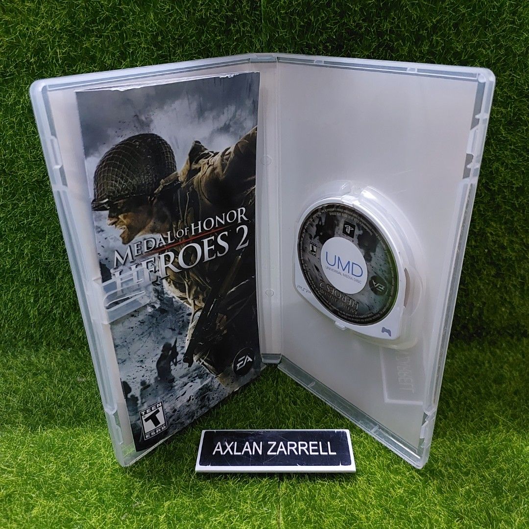 PSP UMD GAMES Medal Of Honor Heroes 2, Video Gaming, Video Games ...