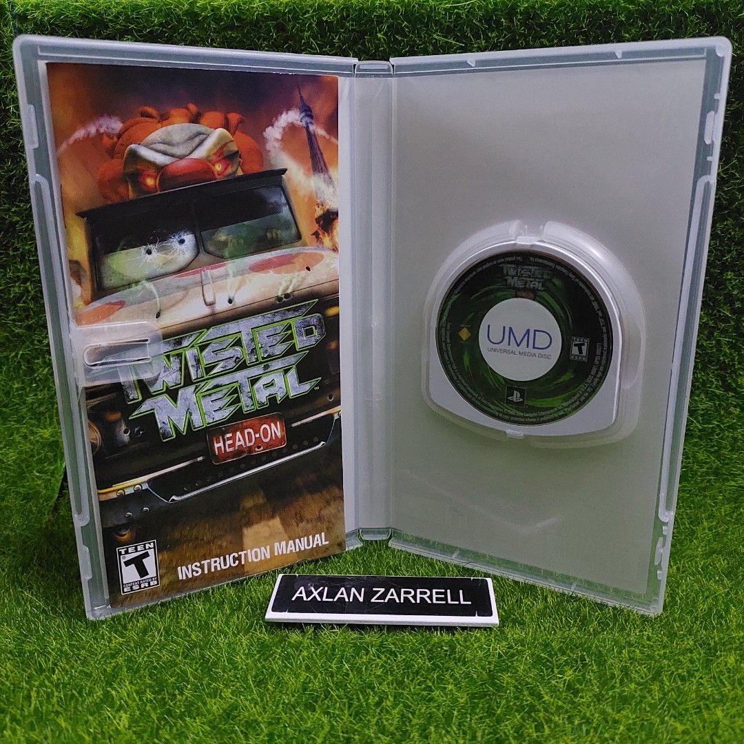 PSP UMD GAMES Twisted Metal Head On ESRB R1, Video Gaming, Video Games ...