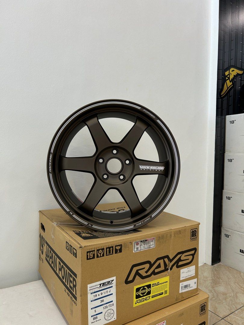 RAYS Volk Racing TE37 Ultra Track Edition II 19x9.5 +36 FK8 FL5, Auto ...