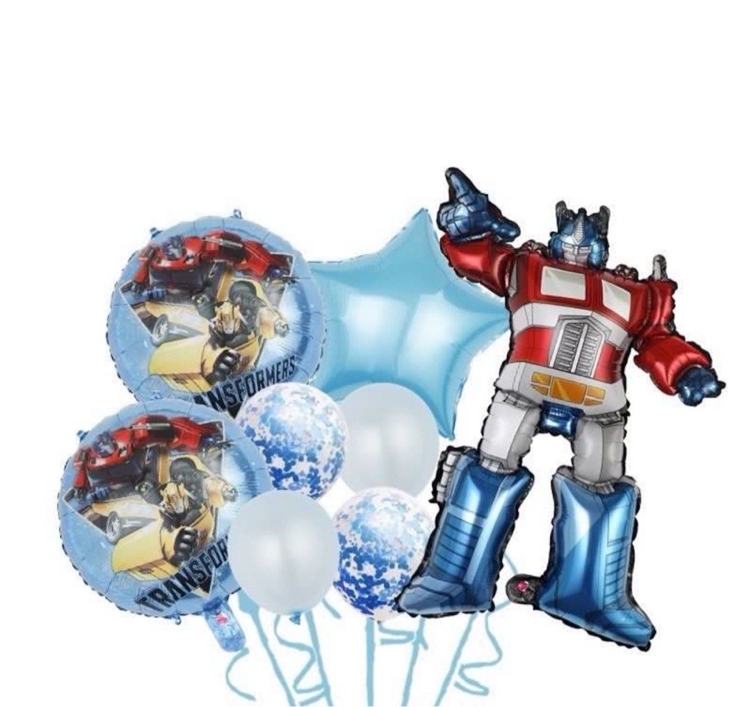 [Ready Stock]Transformers themed Optimus Prime Bumblebee Aluminium Foil ...