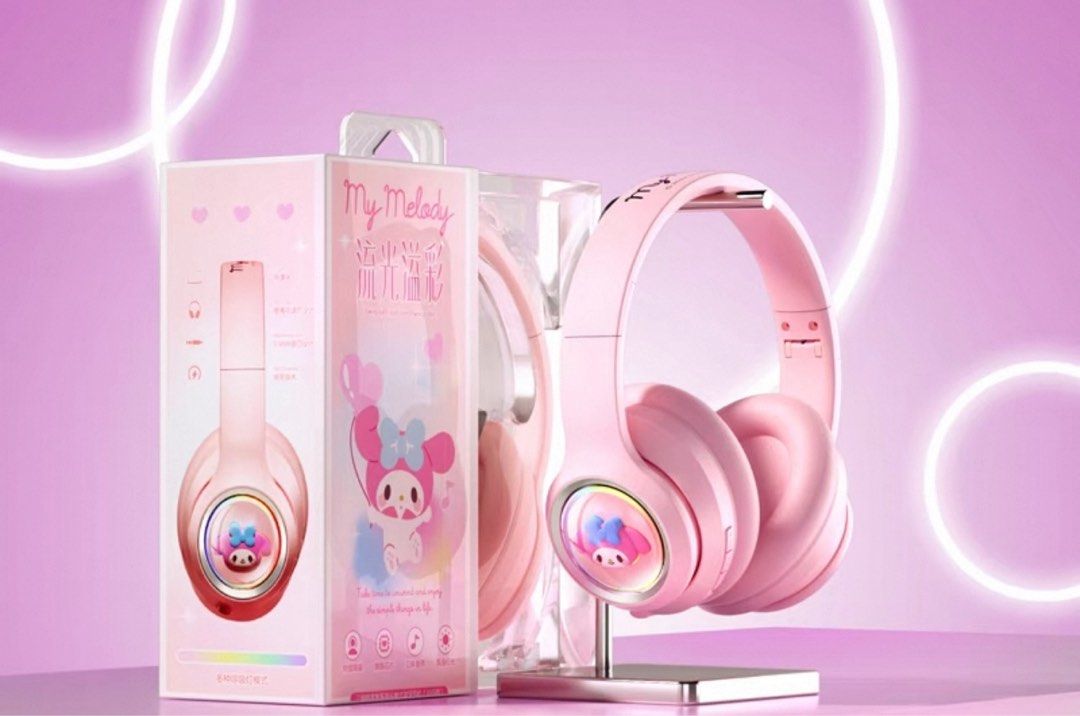 Sanrio Character My Melody earpiece earphones headphone headset comes ...