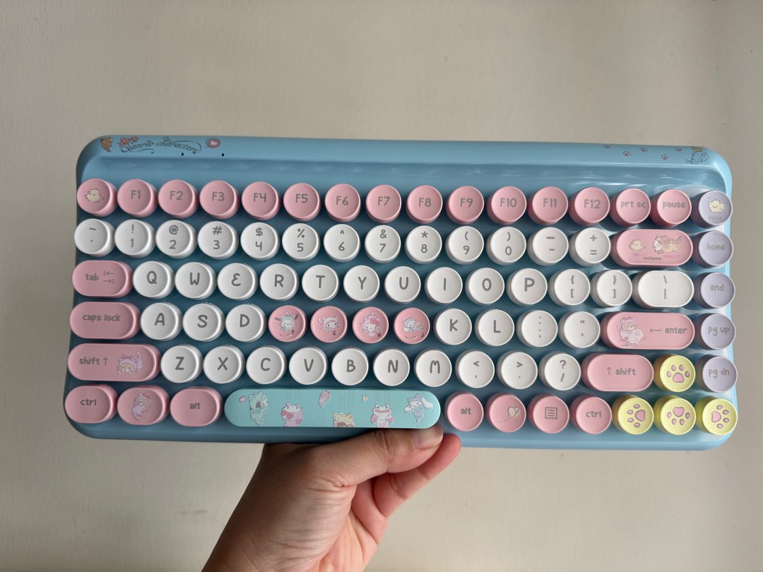 Sanrio Keyboard, Computers & Tech, Parts & Accessories, Computer ...