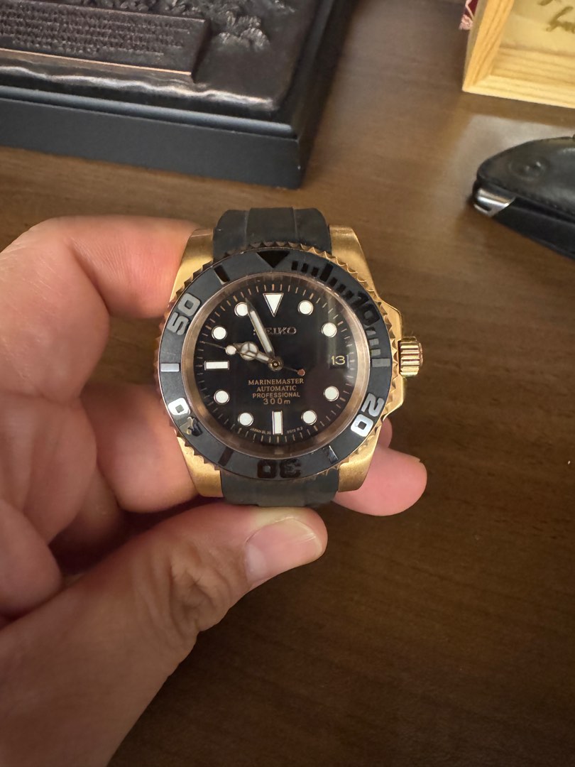 Seiko mod Rolex, Luxury, Watches on Carousell