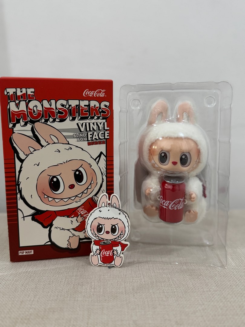 Selected Popmart The Monsters Coca-cola series vinyl face blind box ...