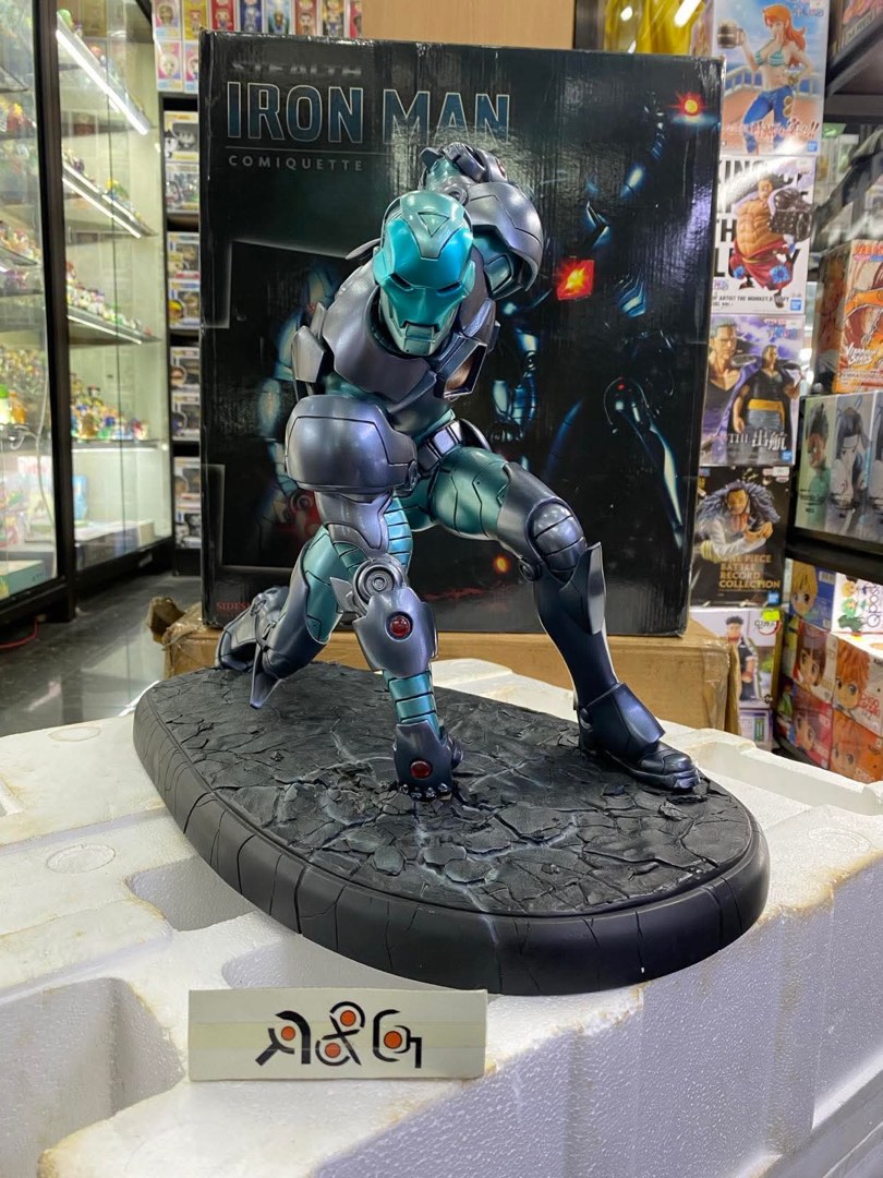 Sideshow collectibles stealth iron man comiquette, Hobbies & Toys, Toys ...