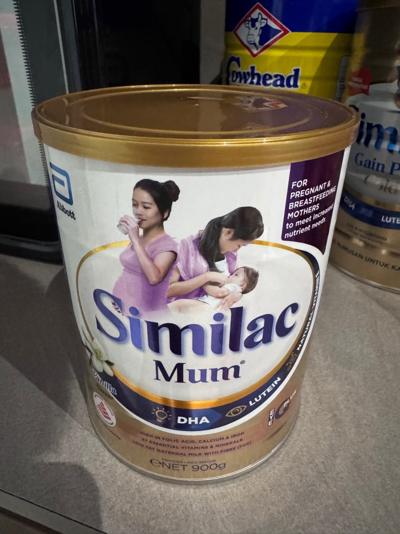 Similac Mum Vanilla Flavour 900g, Food & Drinks, Other Food & Drinks on ...
